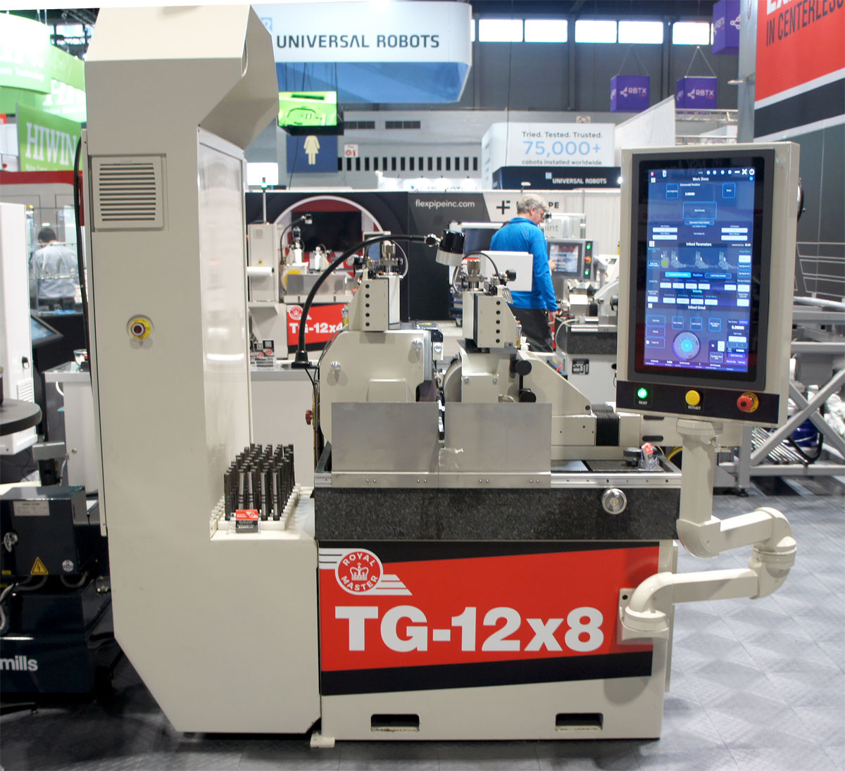 TG-12x4 Basic Thrufeed - Royal Master Grinders